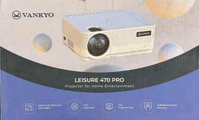 Vankyo Leisure 470 Pro 1080P Full HD 5G Wireless Mini Projector - SAME ...