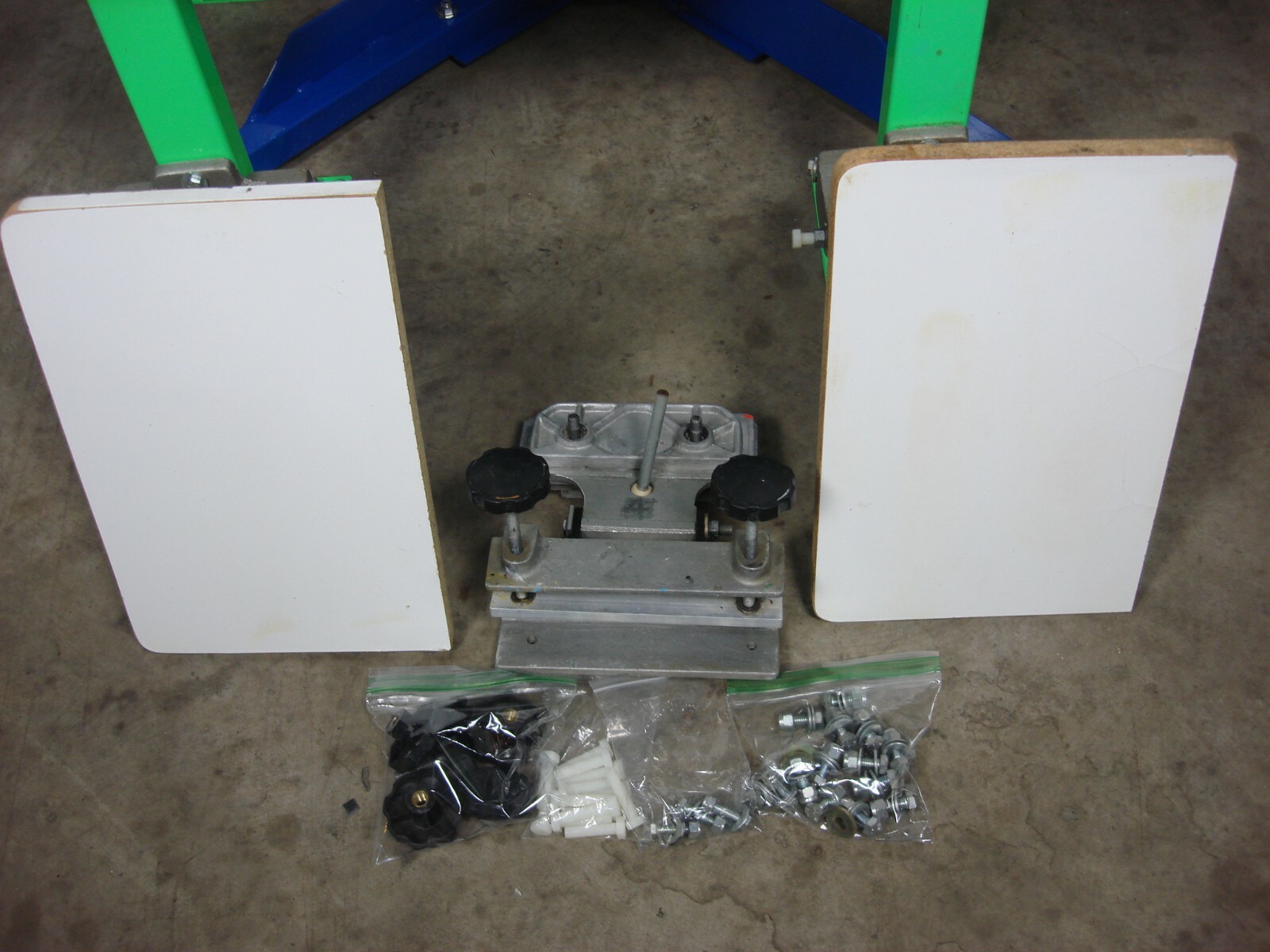 RILEY HOPKINS 4 STATION 4 COLOR SCREEN PRINTING PRESS | eBay