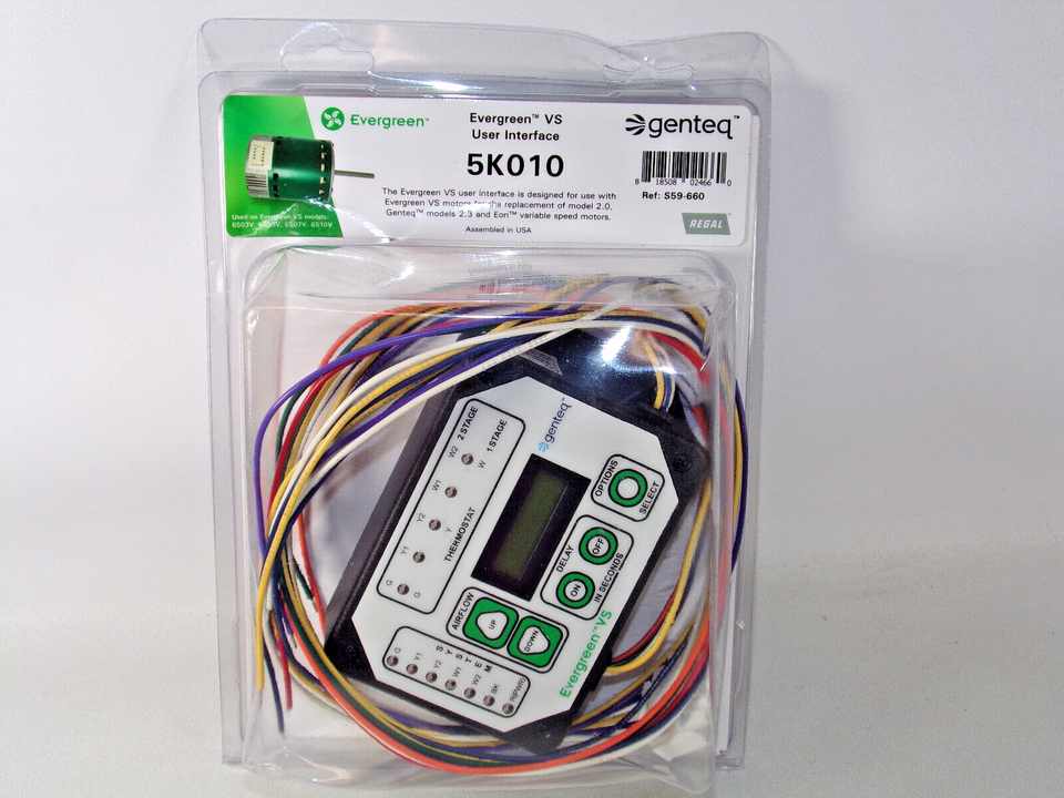 Genteq 5K010 Evergreen VS User Interface, S59-660 | eBay