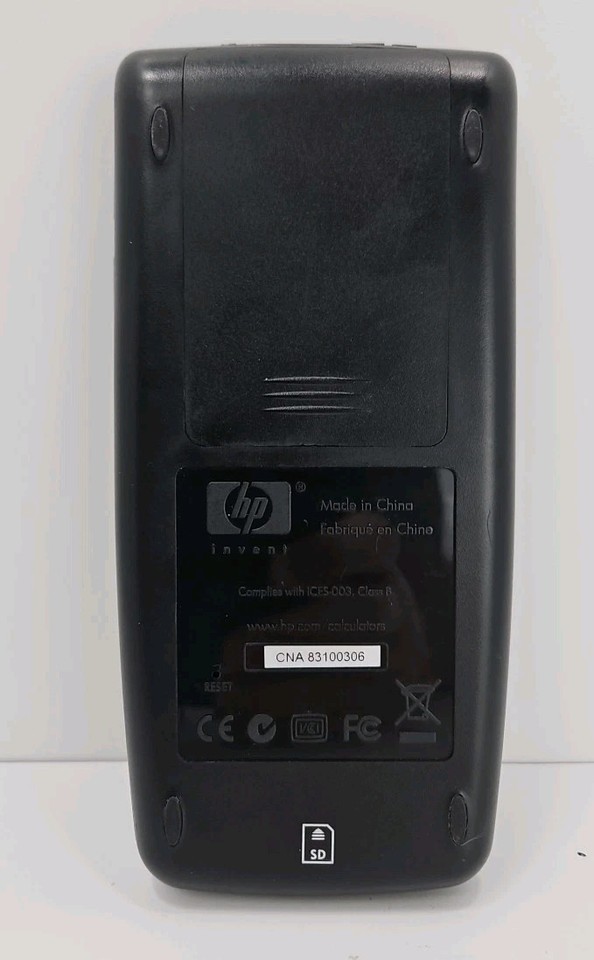 Hewlett Packard HP 50g Graphing Calculator TESTED No Case, manual or CD ...