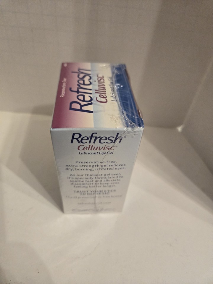 Refresh Celluvisc Lubricant Eye Gel - Pack of 30 Single-Use Containers .4ML Each | eBay