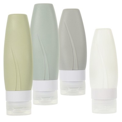 4 Pcs Hand Wash Dispenser Travel Size Containers Liquid Shampoo Bottles ...