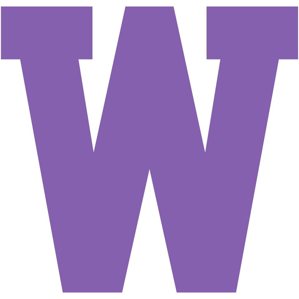 Varsity Letter W Decal Sticker Vinyl Window Laptop College Athletic ...