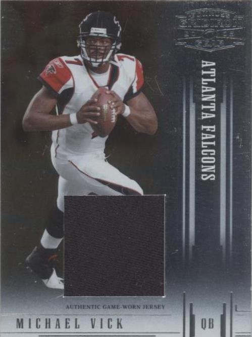 2005 Donruss Gridiron Gear - Michael Vick #72 Materials /150 (MEM) for ...
