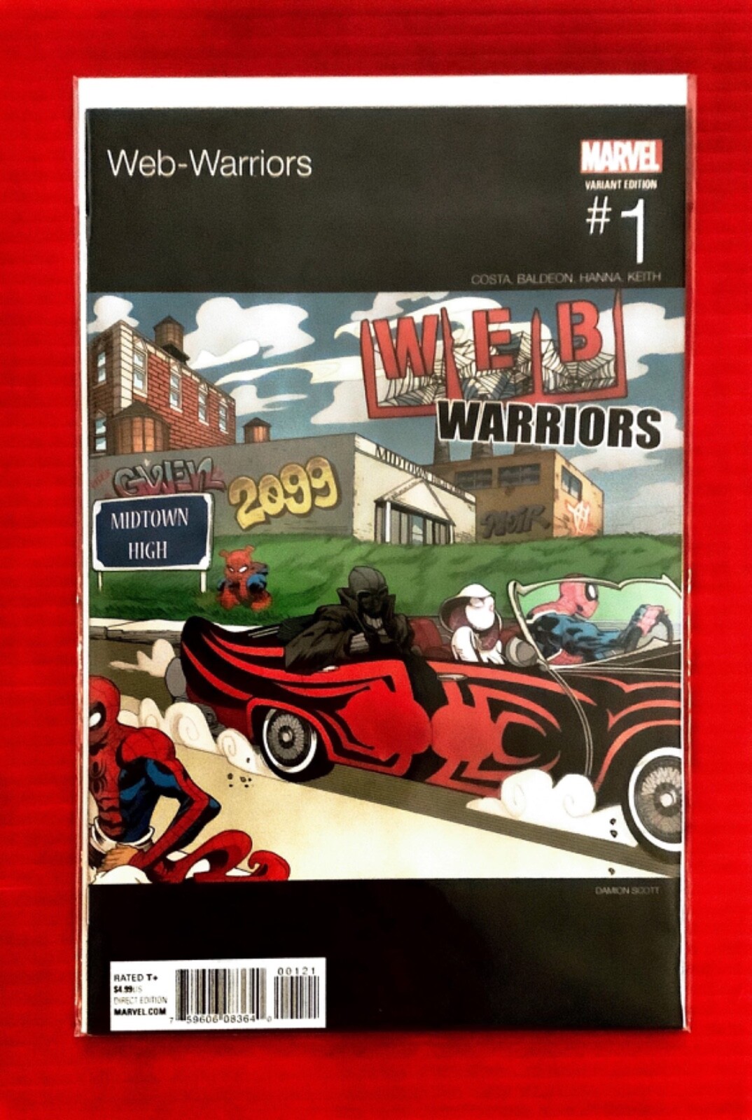 WEB-WARRIORS #1 HIP HOP VARIANT COVER NEAR MINT BUY HIP HOP COVERS TODAY | eBay