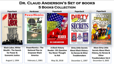 Dr. Claud Anderson’s 5 Books Collection Set | eBay