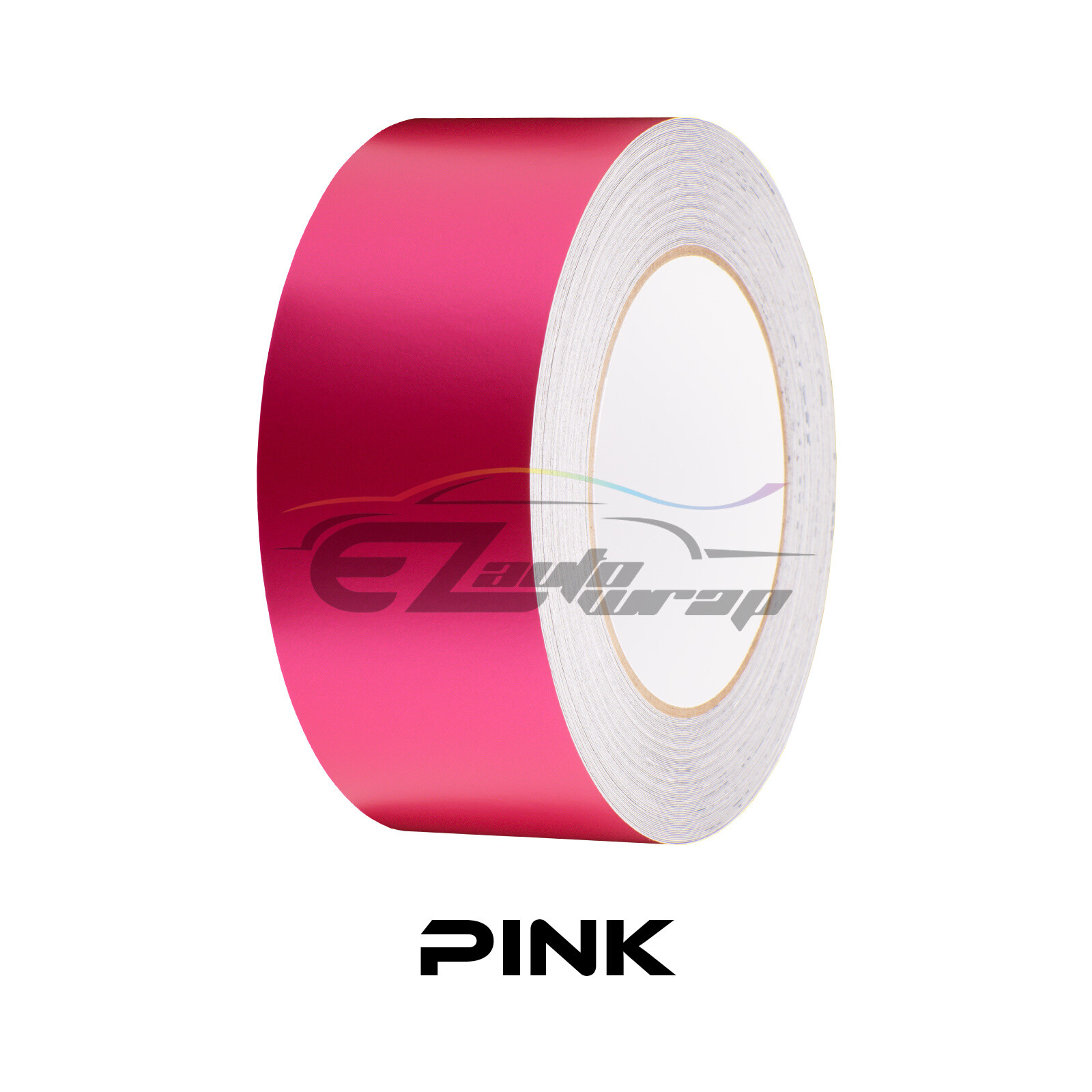 Satin Chrome Metallic Matte Racing Stripes Vinyl Wrap Rally Sticker 10/ ...