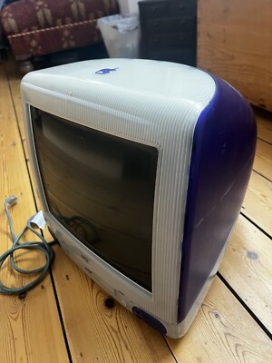 Apple iMac G3/400 DV in Grape – Vintage RARE 1998 | eBay UK