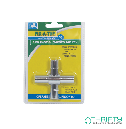 Fix A Tap Anti Vandal Garden Tap Key Heavy Duty Includes Cord Handle ...