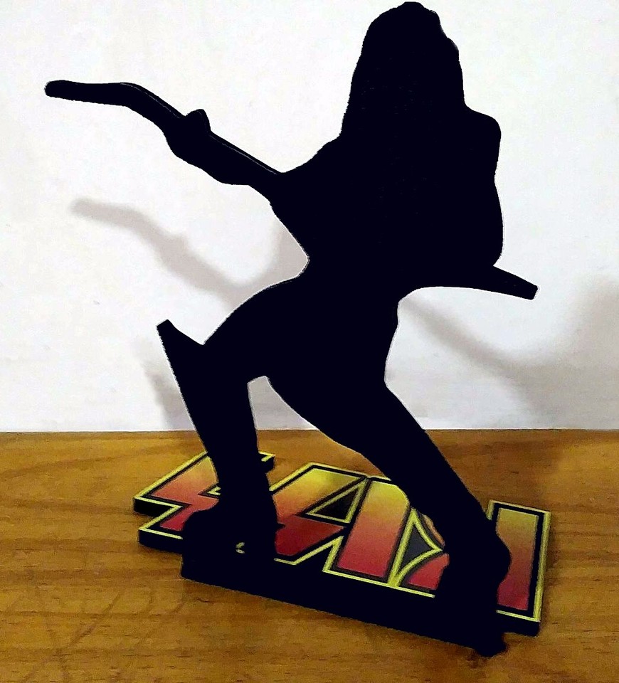 KISS - VINNIE VINCENT - WOOD FIGURE - 20 cm fiberboard - Argentina | eBay