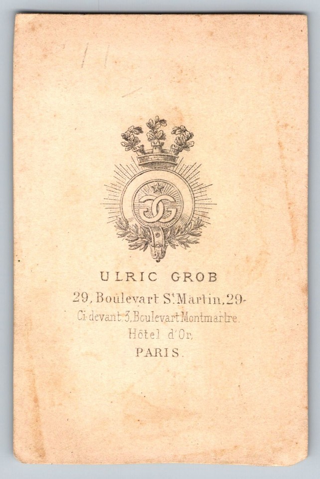 CDV Cabinet Photo Man Handsome Piercing Eyes Paris France Circa 1890's E006 | eBay