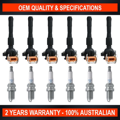 Pack of SWAN Ignition Coils & NGK Spark Plugs for BMW Z3 1997-2000 (3 ...