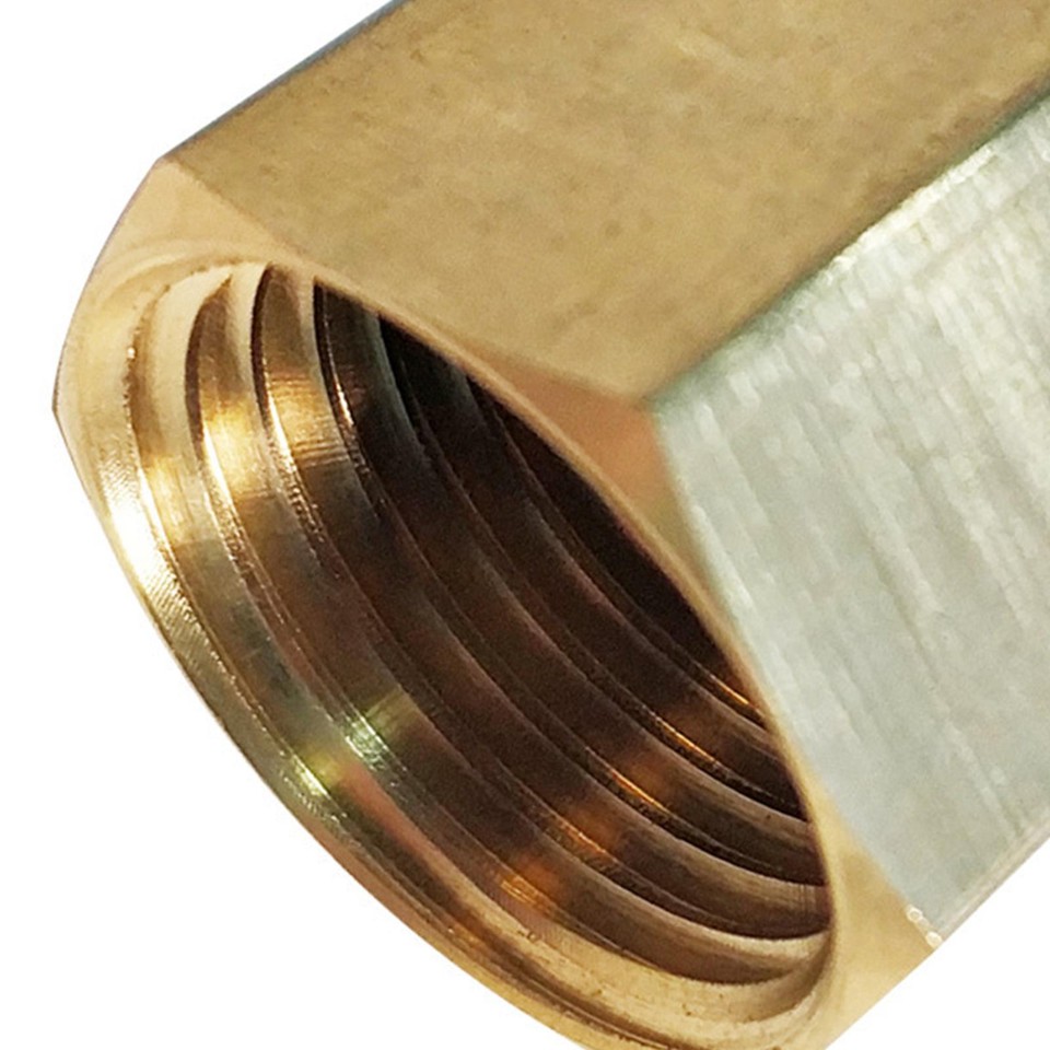 Pipe Fittings Adaptor ,Straight Connector Adapter, Durable 5/8"-18 Male ...