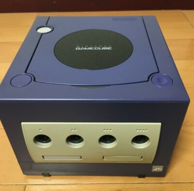 Nintendo GameCube Launch Edition Violet Purple Console Game Video Japan ...