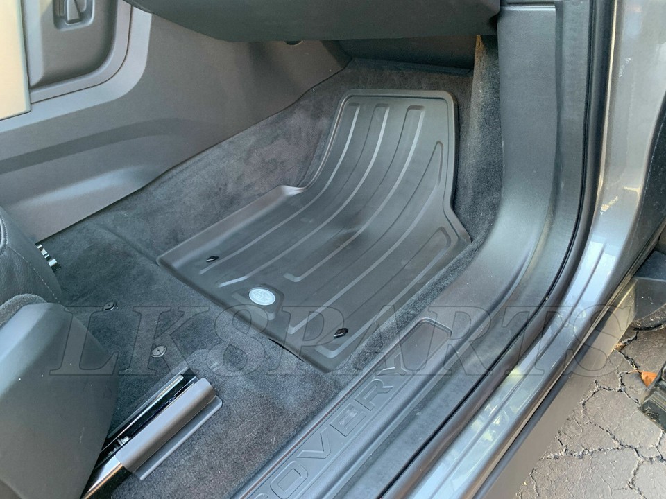 Land Rover Discovery Sport Black Rubber Floor Mats Genuine | VPLCS0281 | OE
