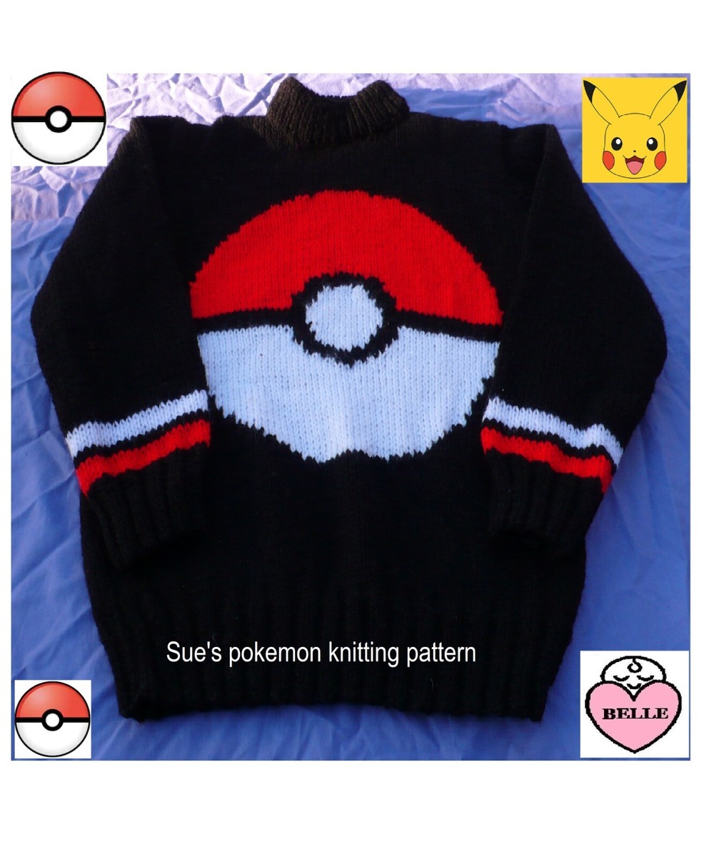 Knitting Pattern Pokemon