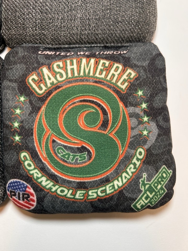 Cornhole Scenario Acl Pro 2024 Cashmere Brand New Bags Black/green Grey ...