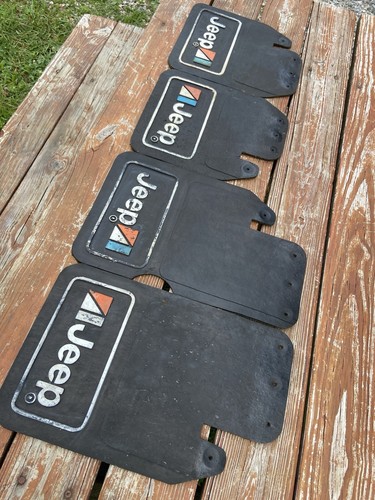 AMC Jeep CJ5 CJ7 CJ8 OEM Factory Mud Flap Splash Guard Set Of 4 | eBay