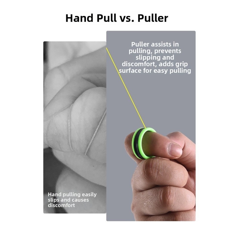 5 Pack Fishing Line Puller Ring for Efficient Line Control During Setup ...