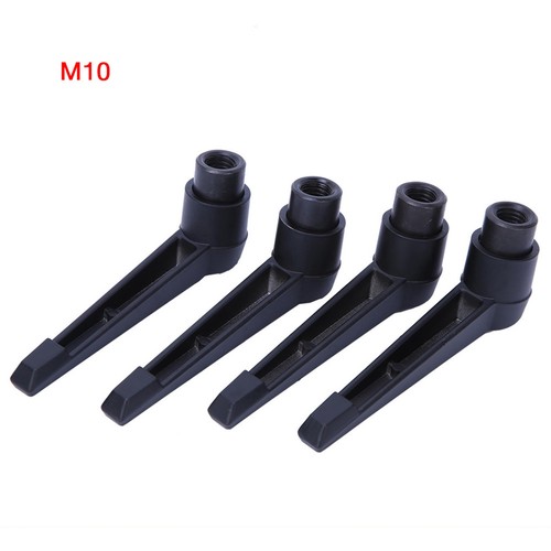 4PCS Machine Knobs Adjustable Fixing Handle M10 Female Thread Tools ...
