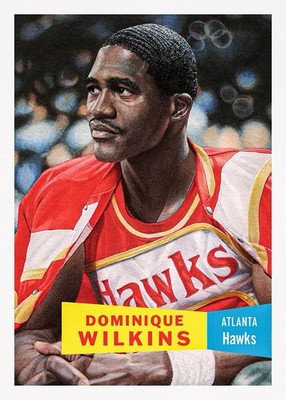 BASKET 2025-2026 NBA LIVING SET #09 DOMINIQUE WILKINS ATLANTA HAWKS ...