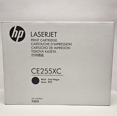 HP CE255XC 55X Laserjet Print Cartridge - Black | eBay
