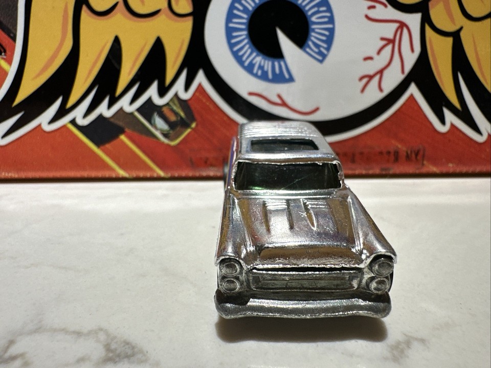 1977 Hot Wheels ALIVE 55 Super Chrome Blackwall Near Mint | eBay