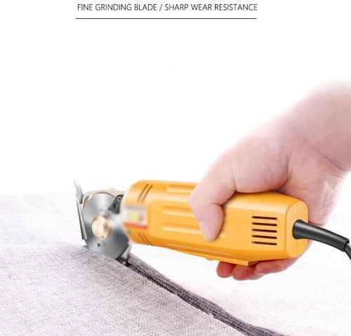 70mm Electric Circular Knife Cutting Machine Fabric Cloth Cutter Round ...