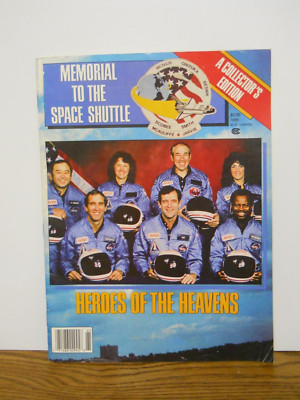 Vintage Memorial To The Space Shuttle Collector's Edition Heroes OF The ...