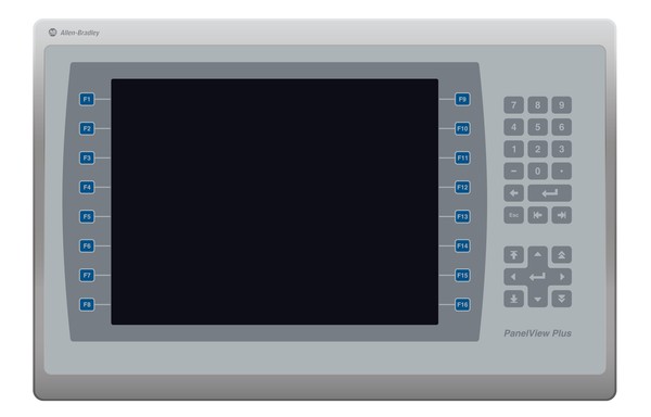 Allen-Bradley PanelView Plus 7 Performance Terminal 2711P 10" SVGA, TFT ...