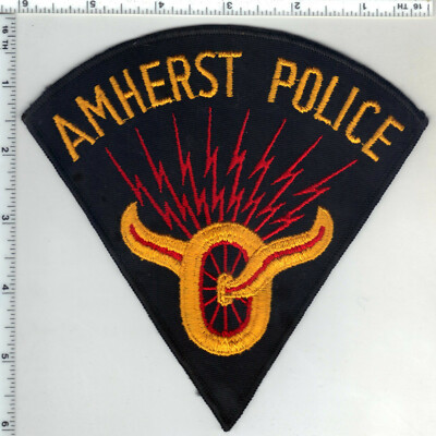 Amherst Police (New York) 1st Issue Shoulder Patch | eBay