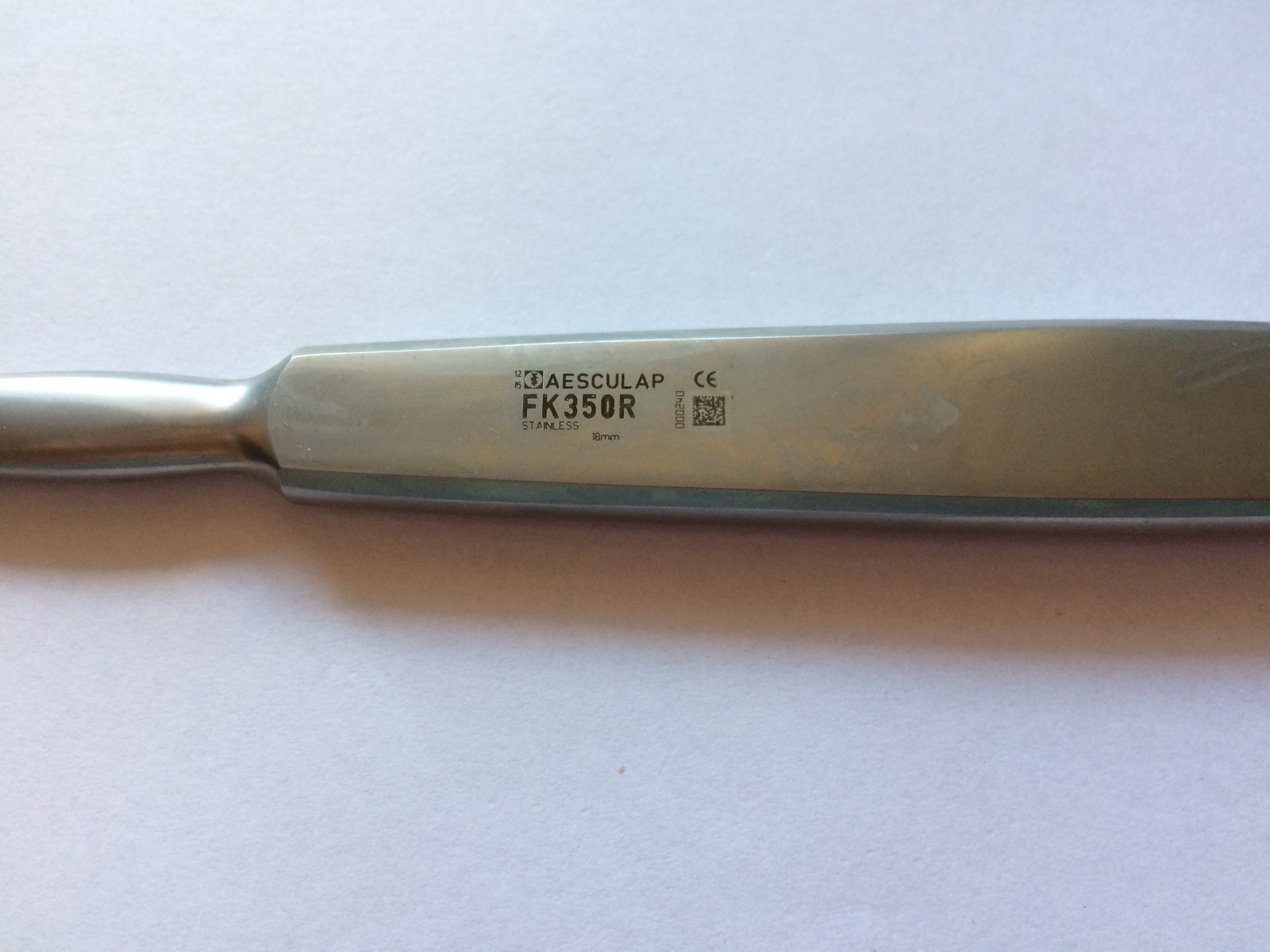 AESCULAP RASPATORIUM N.SEDILLOT 18,0MM FK350R Surgical Osteotome | eBay.de