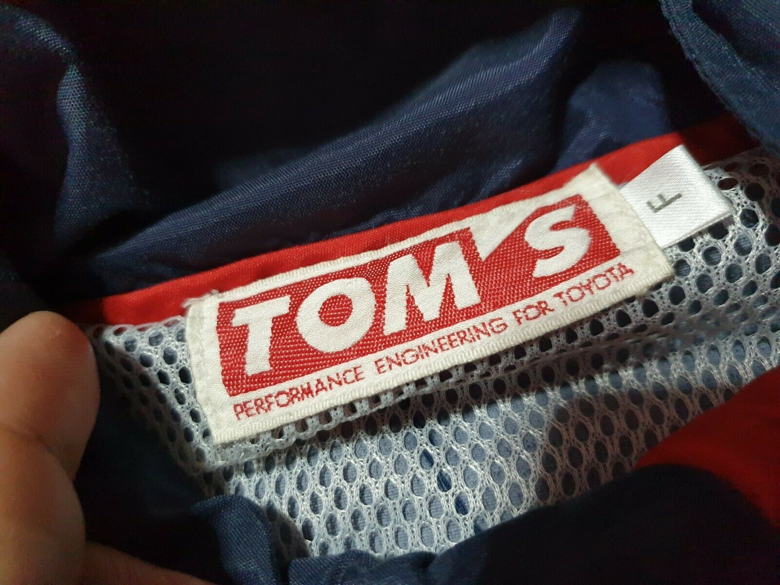 Rare Vintage Toyota Team Tom's Professional racing te… - Gem