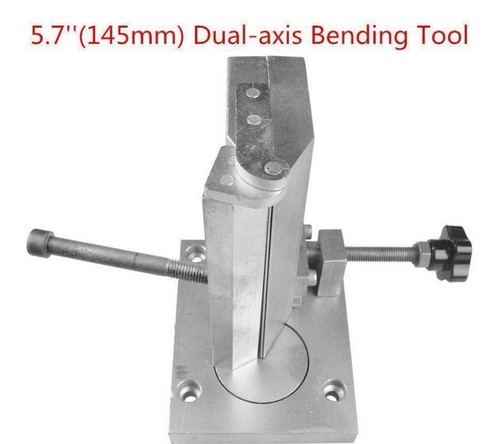 5.7" (145mm) Dual-axis Slot Bender Machine Tool for Metal Channel ...