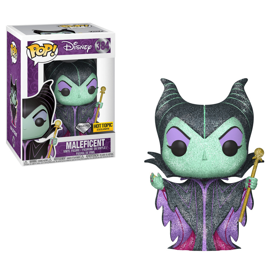 Funko Pop! Vinyl: Disney - Maleficent - (Diamond Glitter) - Hot Topic ...