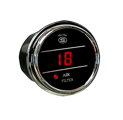 Teltek Air Filter Indicator Gauge with Sensor for Kenworth 2005 or ...