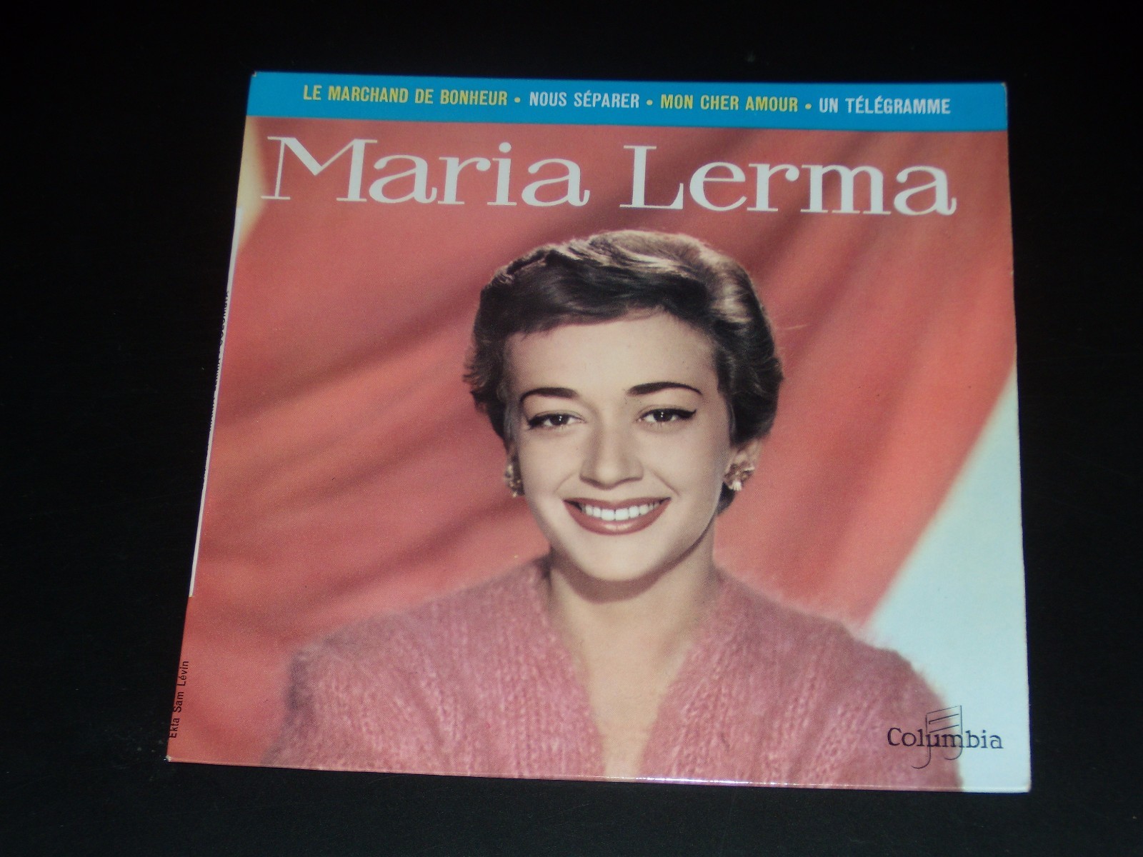 45 tours EP - MARIA LERMA - MON CHER AMOUR - 1959 - LANGUETTE | eBay