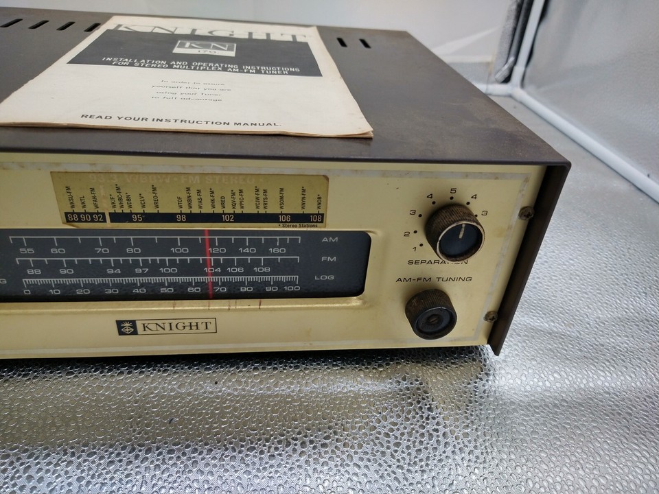 Knight I70 Multiplex AM-FM Tuner | eBay