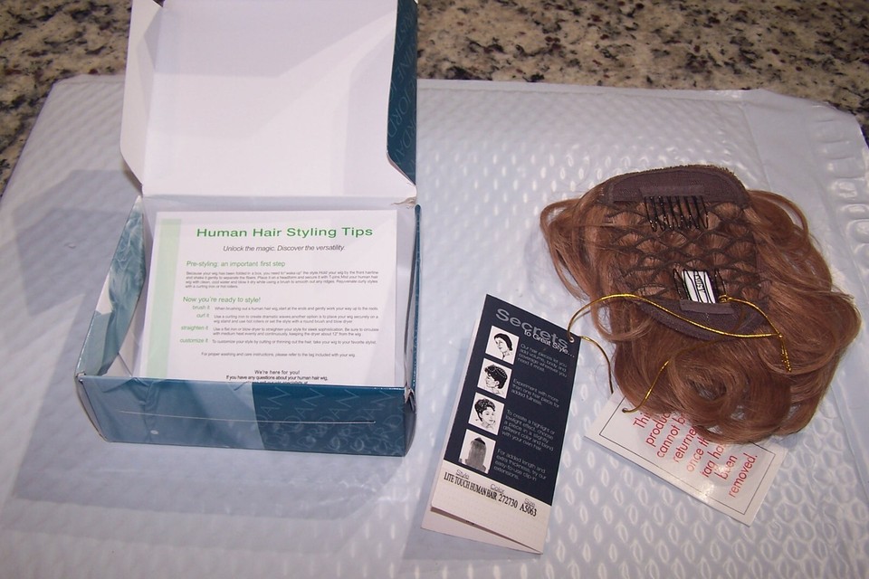 Christine Jordan Lite Touch Human Hair A5063 Color 272730 New NIB | eBay