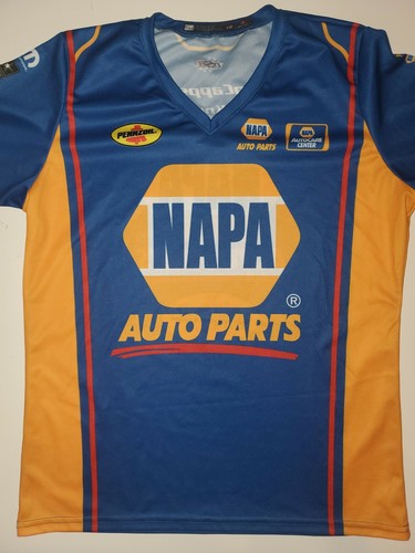 RON CAPPS NHRA DRAG RACING "NAPA AUTO" LADIES UNIFORM REPLICA SHIRT | eBay