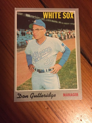 1970 Topps - Don Gutteridge #123 for sale online | eBay