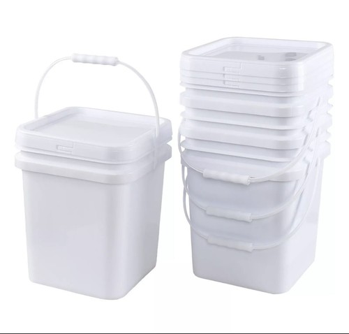 Local Pickup Only!! Buckets Containers W/ Lids, 4 Gallon Food Grade ...