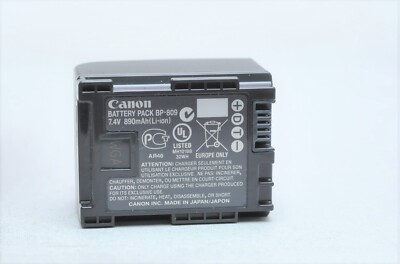 Canon OEM BP 809 Battery for FS10, FS11, FS20, FS21, FS22, FS31, FS40 ...