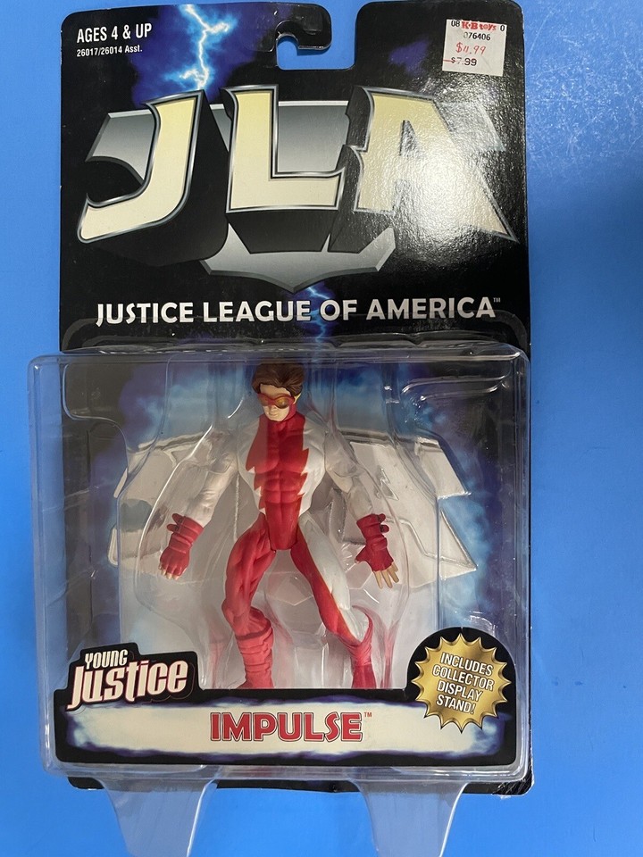 HASBRO JLA YOUNG JUSTICE IMPULSE 1999 JUSTICE LEAGUE OF AMERICA BRAND ...
