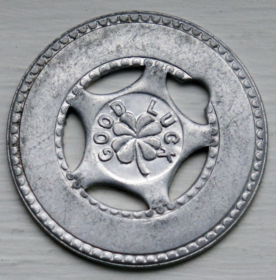 Standard Typer Co Good Luck Charm Token | eBay