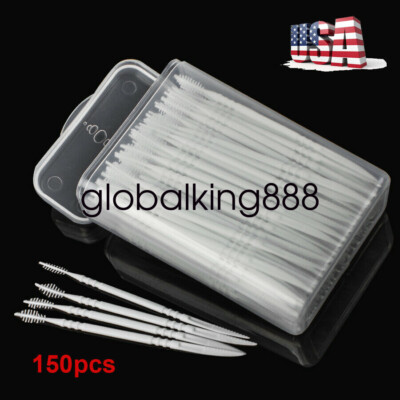 Durable 2-End Plastic Dental Picks Interdental Clean Tooth Pick Oral ...