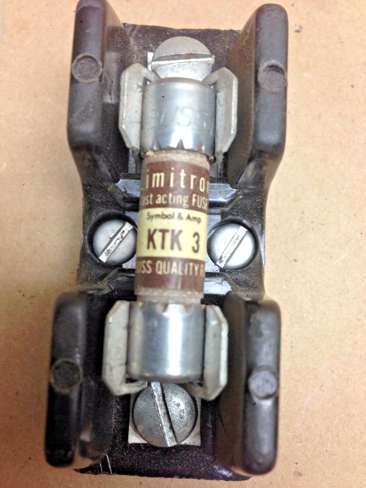 Fusetron KTK 3 Fuse with holder #4023 | eBay