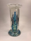 Eileen Gordon The Batfish Art Glass Sculpture Column Candle Stand ...