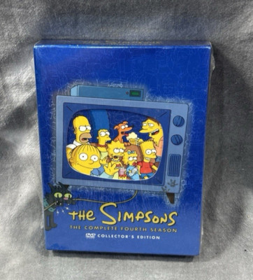 The Simpsons: Complete Fourth Season 4th (DVD 2004 4-Disc Collectors ...