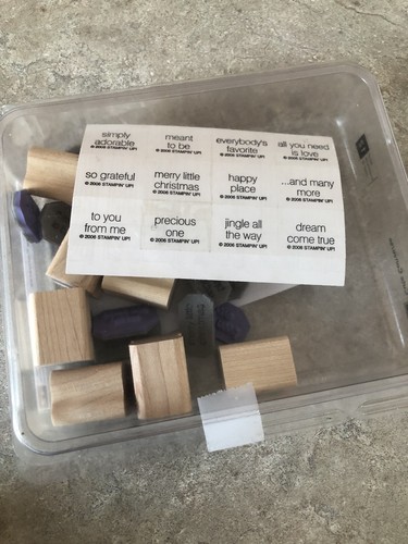 Stampin Up Cute Converse Stamp Set NEW 2006 | eBay